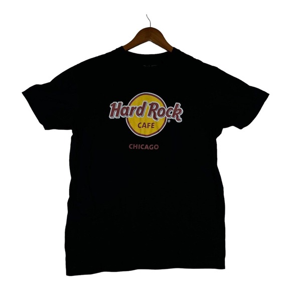 Hard Rock Cafe | Shirts | Hard Rock Cafe Chicago Roll Music Hipster ...